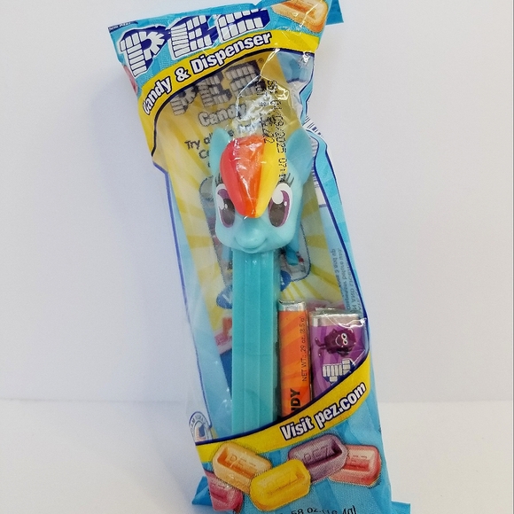 PEZ | Toys | Pez And My Little Pony Rainbow Dash Head Toy Candy ...